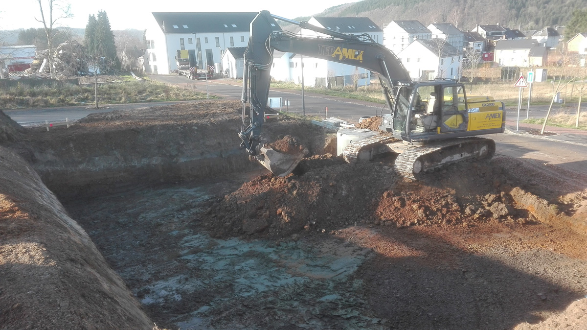 Teramex réalise des travaux de nivellement pour maisons